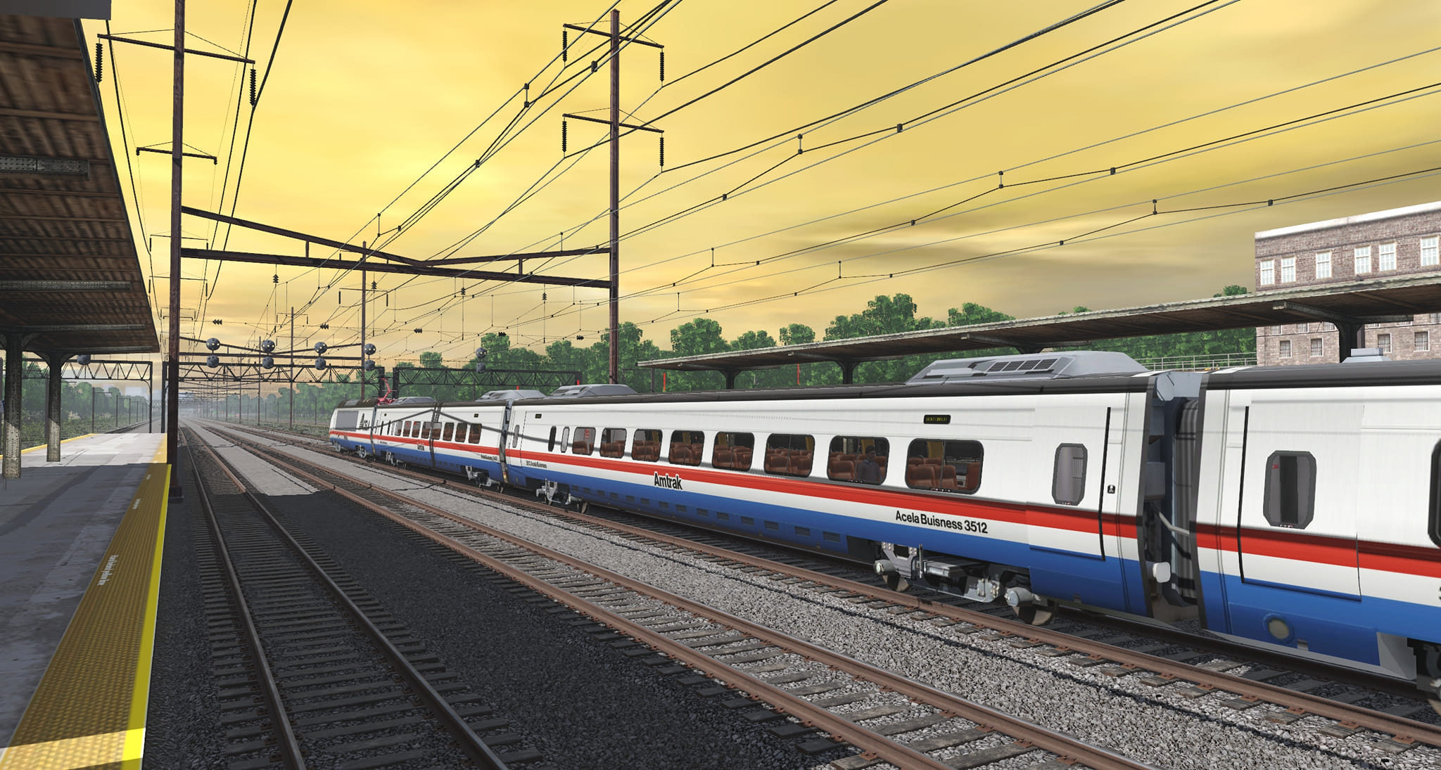 Amtrak Acela Phase III (fictional) - American Trainz Group