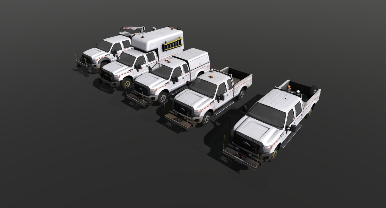 CP Highrail Trucks - American Trainz Group